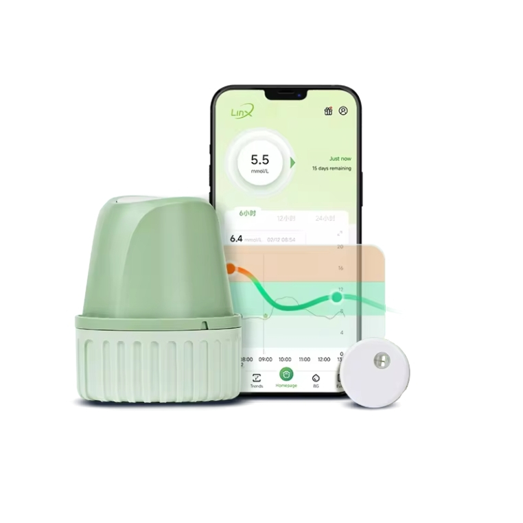 AIDEX X (LinX) Dynamic Blood Glucometer CGM Sensor Wearable Continuous ...