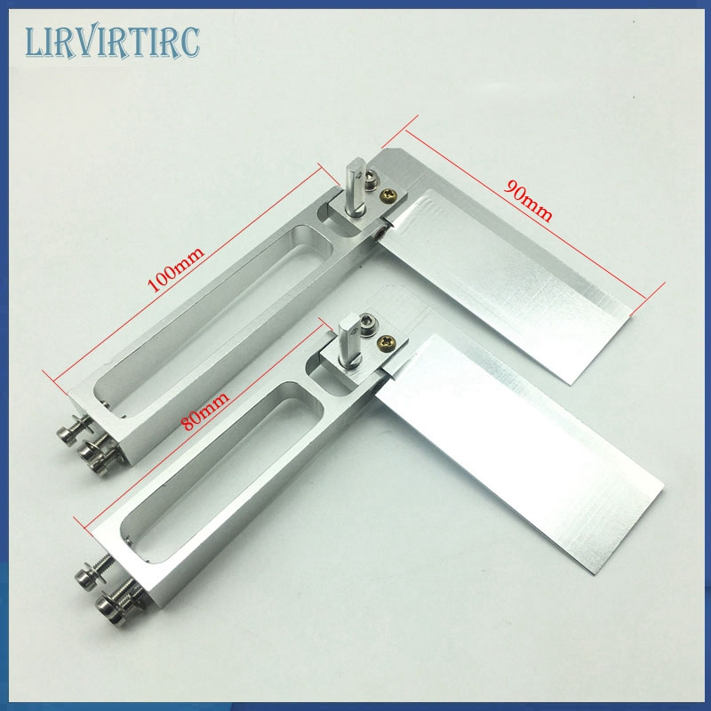 RC Boat Rudder 90mm Aluminum Alloy Low Resistance MONO1/MONO2 Rudder ...