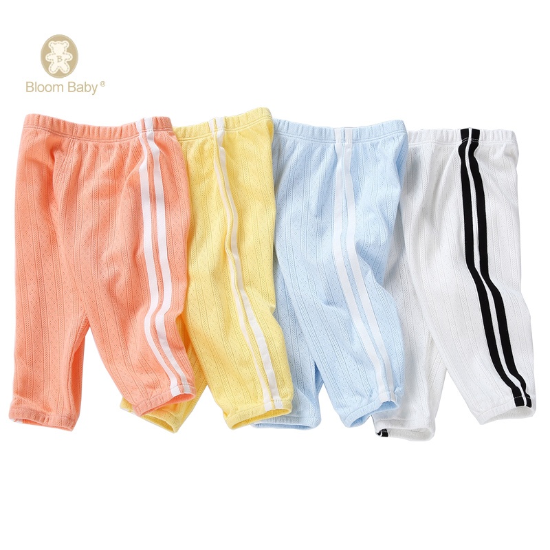 Newborn Clothes Pure Cotton Baby Long Pants Soft Boys Girls Mesh Casual ...
