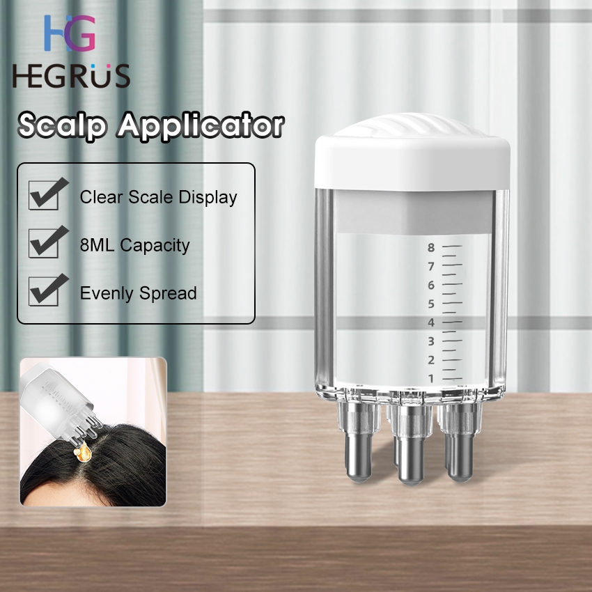 HEGRUS Scalp Applicator Hair Care Hair Oil Applicator Scalp 8 ML ...
