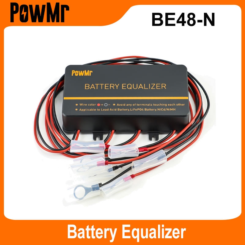 PowMr 2*24V Battery Equalizer Is Used For 2.4V/3.6V/6V/9V/12V Lead-acid ...
