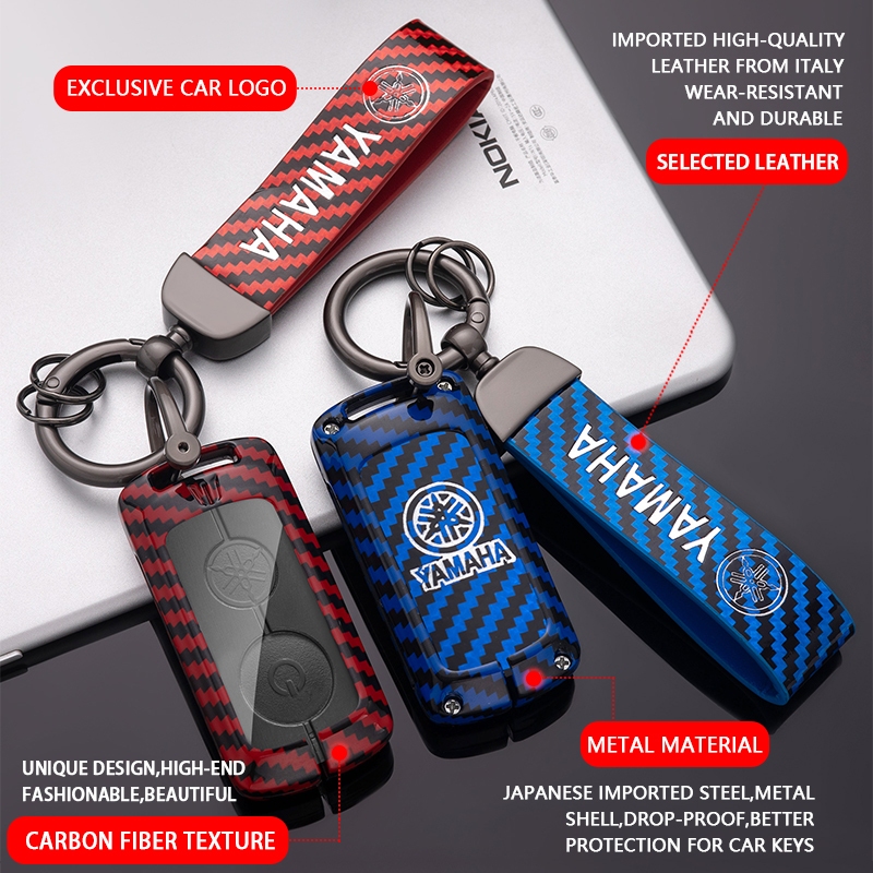 Yamaha Sniper 155 Aerox Xmax Nvx Nmax V2 V3 Remote Metal Key Case Cover ...