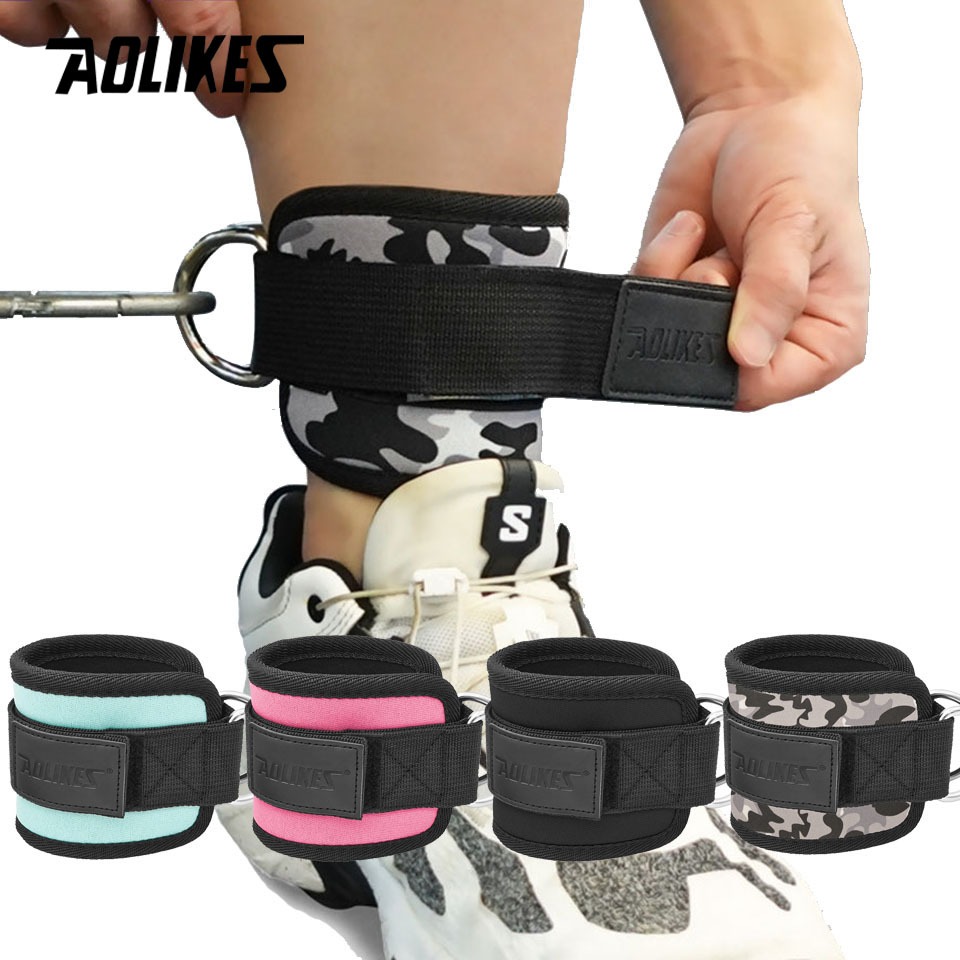 AOLIKES 1PCS Ankle Straps For Cable Machine Kickbacks, Glute Workouts ...