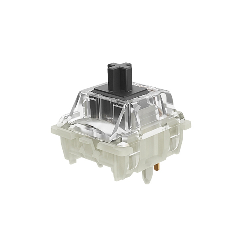 GATERON Silent Keyboard Switches RGB LED Pre Lubed Linear Key Switches ...