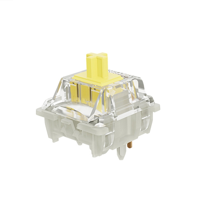 GATERON Silent Yellow Keyboard Switches Linear Key Switches for MX ...