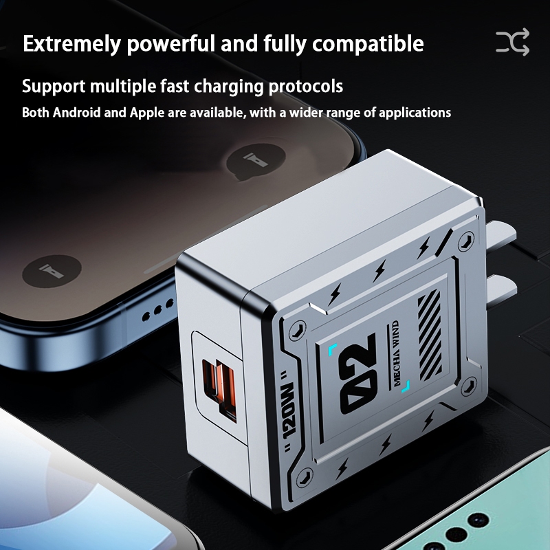 Super Fast Charging Head Extremely Powerful Mecha Compatible With 120W ...