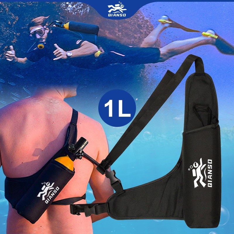 QSZ 1L Diving Oxygen Cylinder Bottle Bag Quick Dry Air Tank Case ...