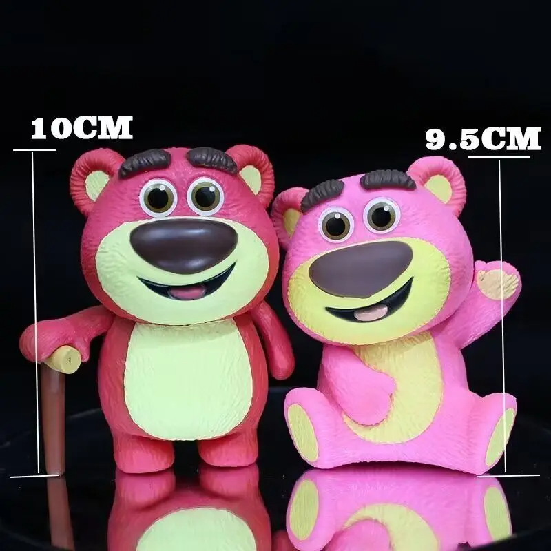 Toy Story Sakura Pink Cane Lotso Sitting Pose Movie Anime Figure Car ...