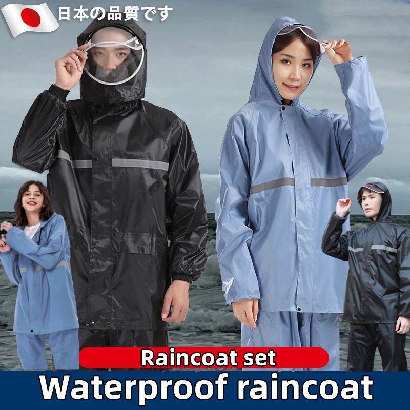 Rain Coat For Motorcycle Kapote Waterproof Adult RainCoat Outdoor ...