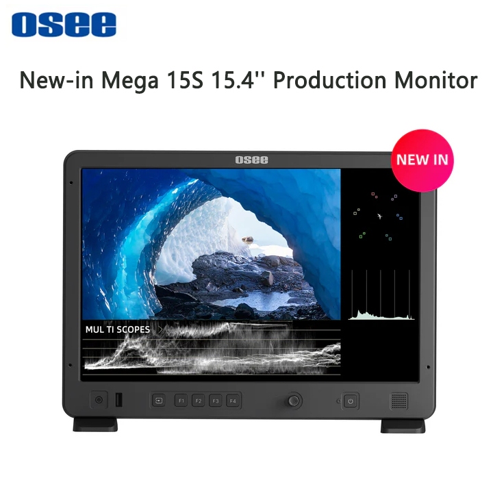 OSEE New-in Mega 15S 15.4 inch HDMI 4K 3G-SDI 10bit 1500nits HDR Field ...