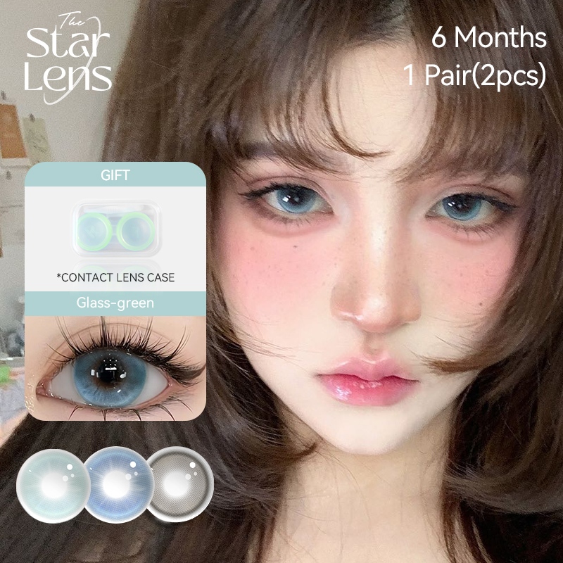 Starlens 1 Pair colored Contact Lens Soft Eyes Wearing Makeup Lens ...