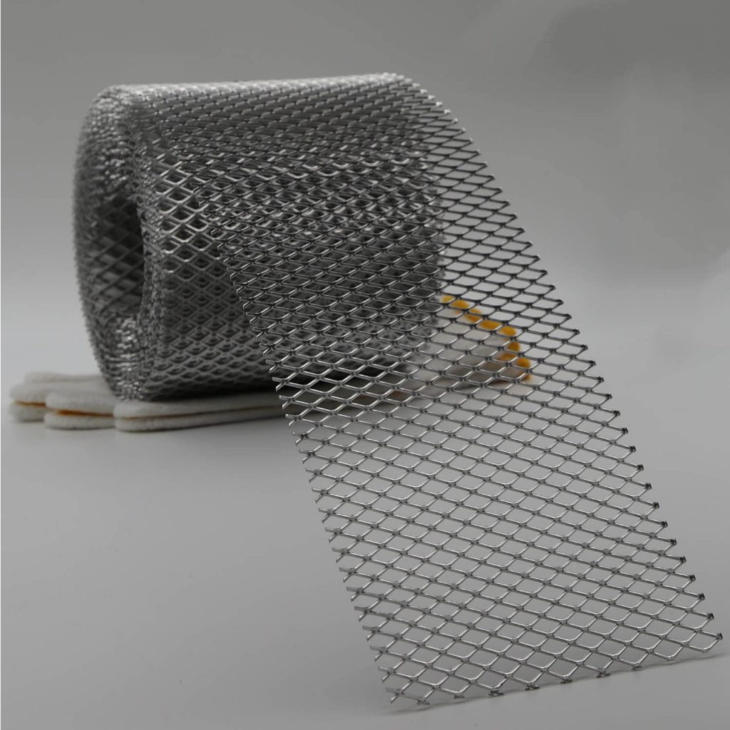 Aluminum Gutter Guard Rust-proof Gutter Protective Screen 5inchX19 ...