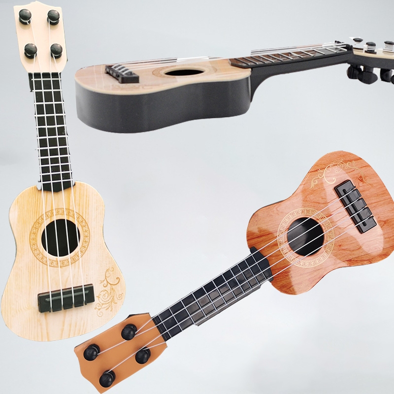 Ukulele toys children Small Guitar Model Musical Enlightenment ...