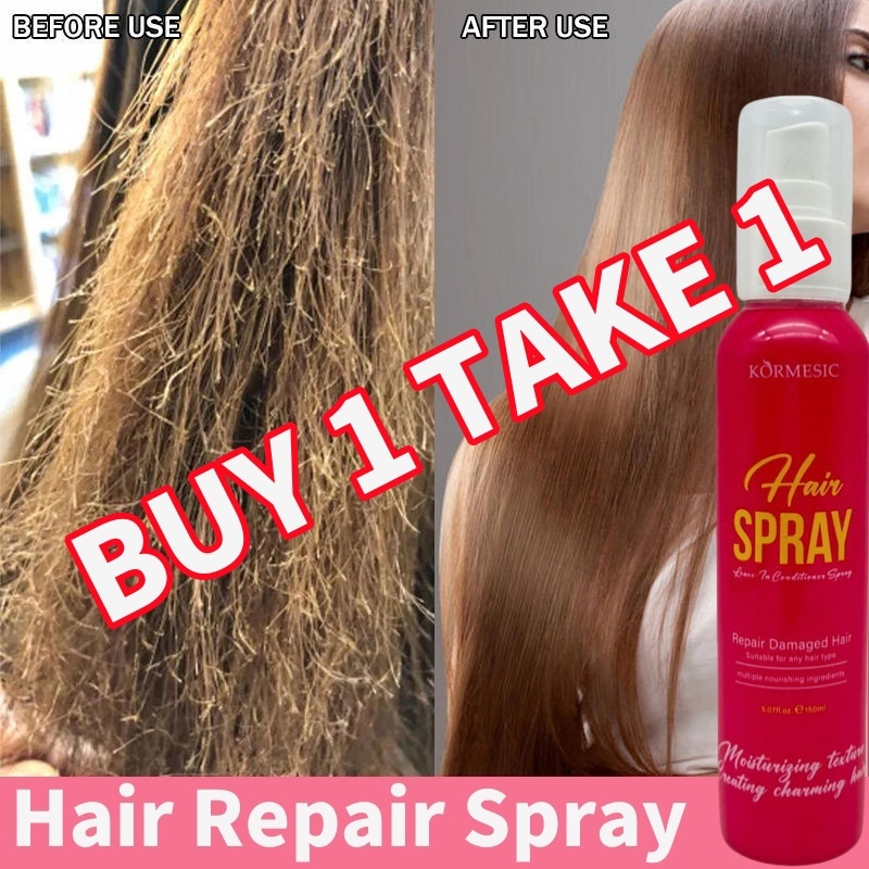 Hair Repair Spray Hair Conditioner Spray Hair Serum Deep Repair For Dry ...