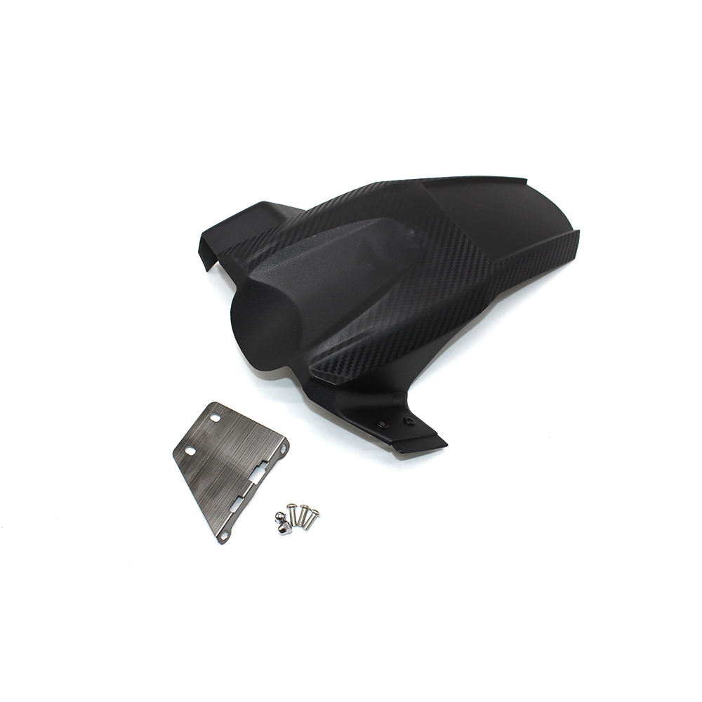 Plastic Half Carbon Texture Nmax 155 Extent Bracket Mudguard Rear ...