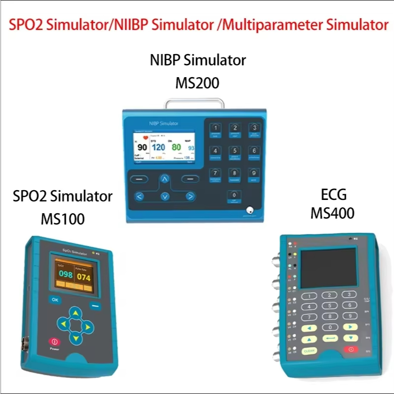 CONTEC MS100 MS200 MS400 SPO2 PR NIBP ECG IBP TEMP Simulator Biomedical ...