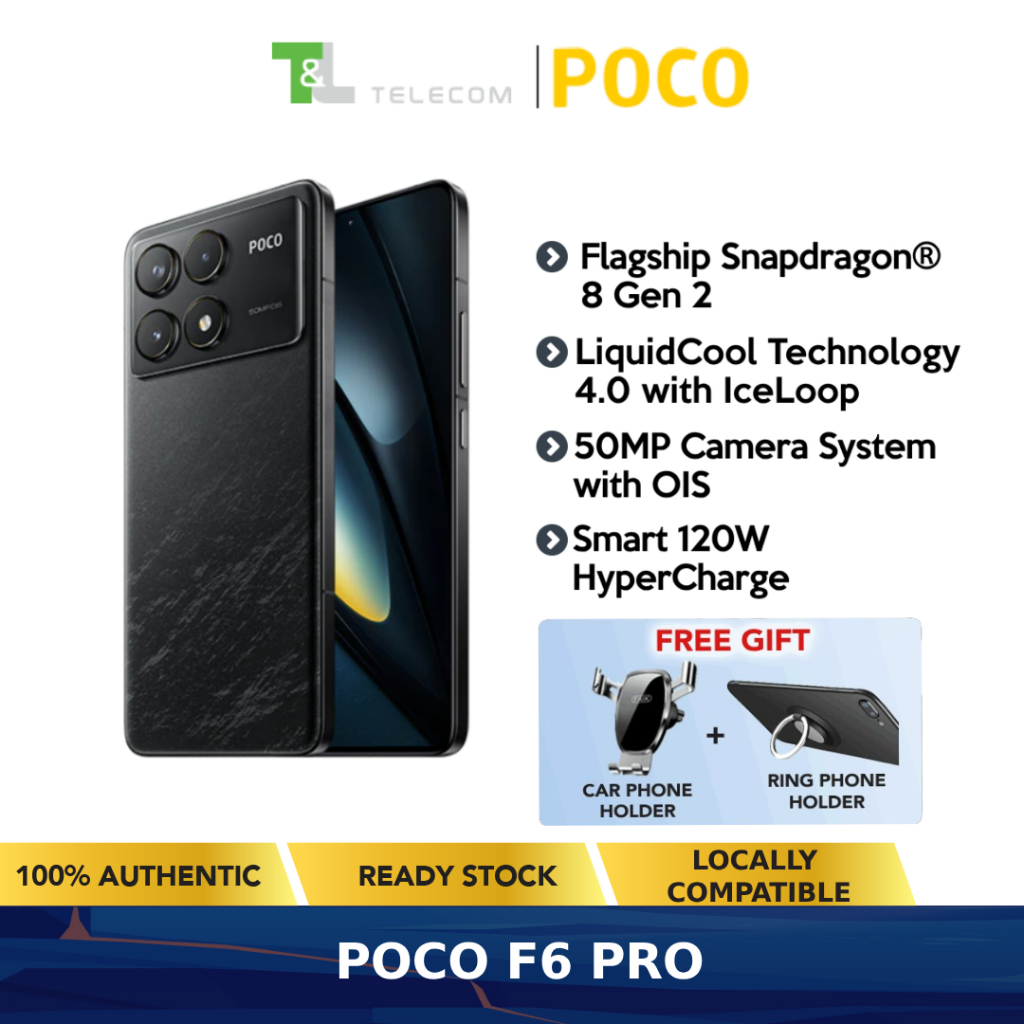 POCO F6 Pro Dual SIM 12GB+256GB / 12GB+512GB - Global Version ...
