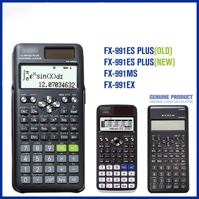 Scientific Calculator FX-991EX 991ES Plus 82MS Calculators New Edition ...
