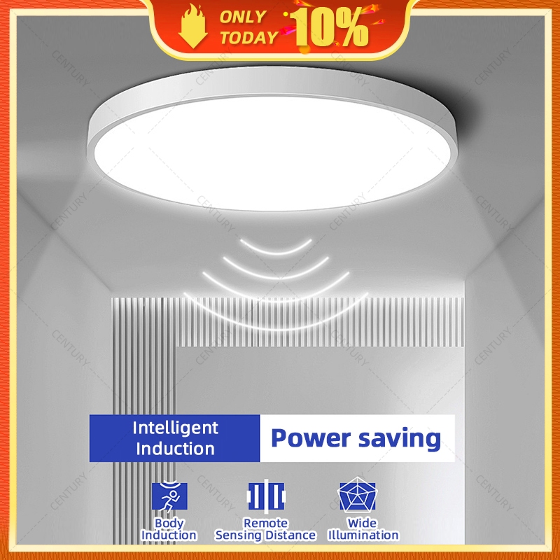 Radar Sensor Led Ceiling Light Motion Detector Night Lights 18/30W ...