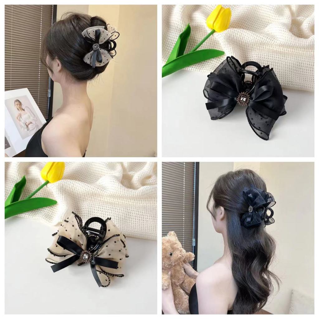 Mesh Bubble Versatile High end Hair Clip, Fashion Hair Clip at the Back ...