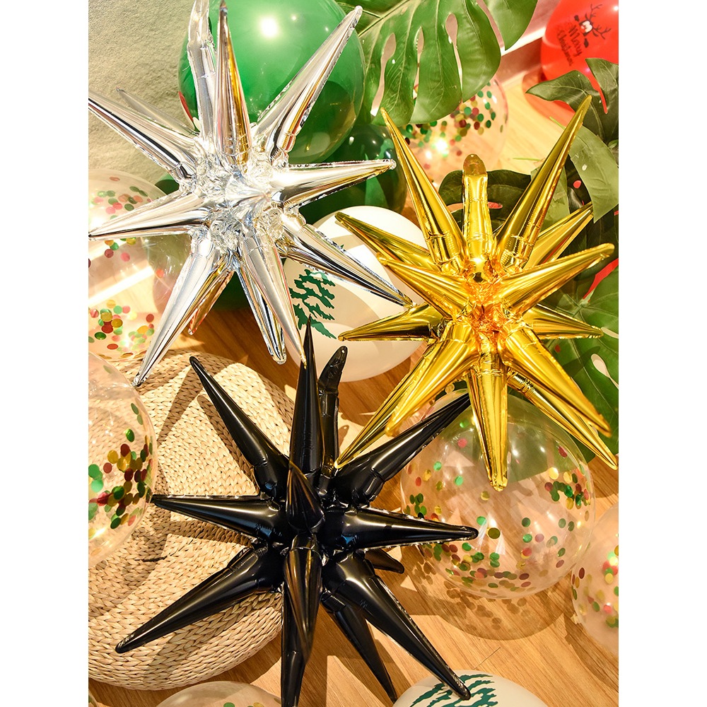 Water Drop Foil Balloons Party Decorations Exploding Stars Ballon ...