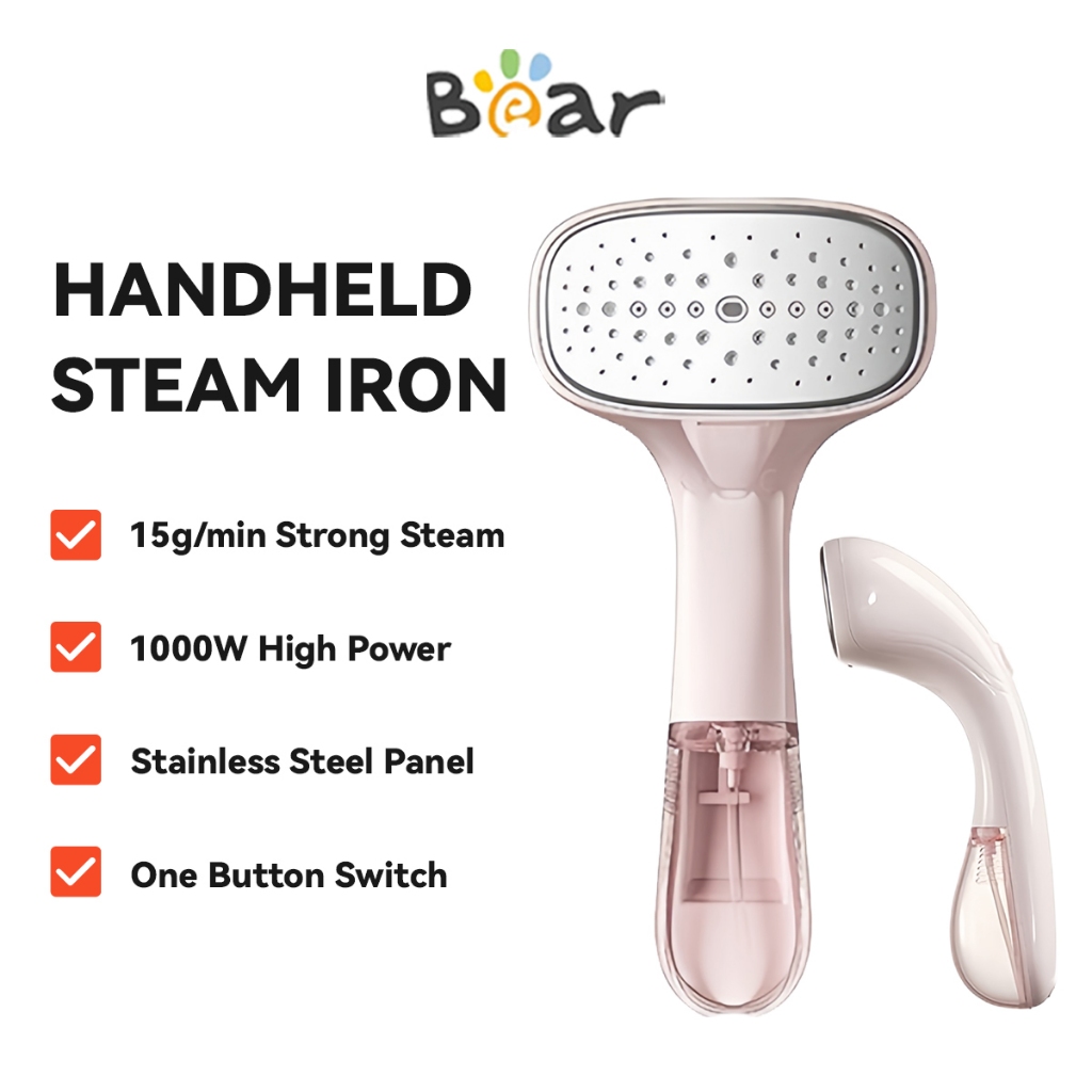 Bear Portable Steamer Electric Iron for Clothes Handheld Garment ...