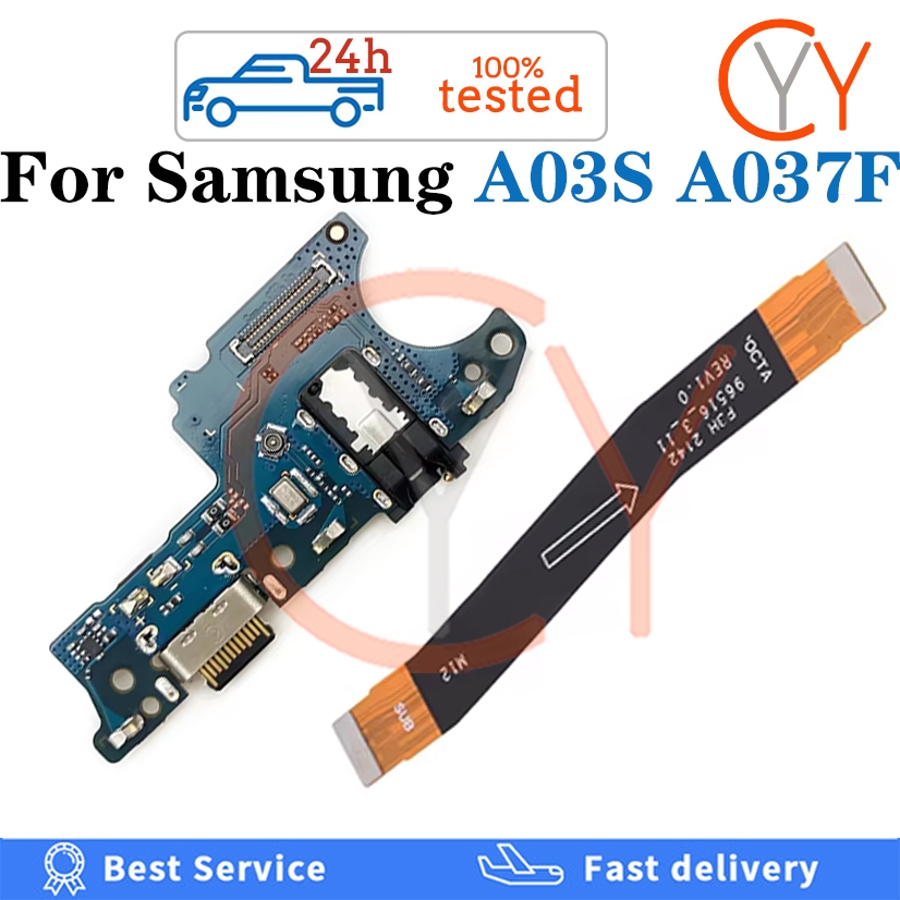 For Samsung Galaxy A03S A037F USB Charging Port Dock Board Charger Connector Main Motherboard ...