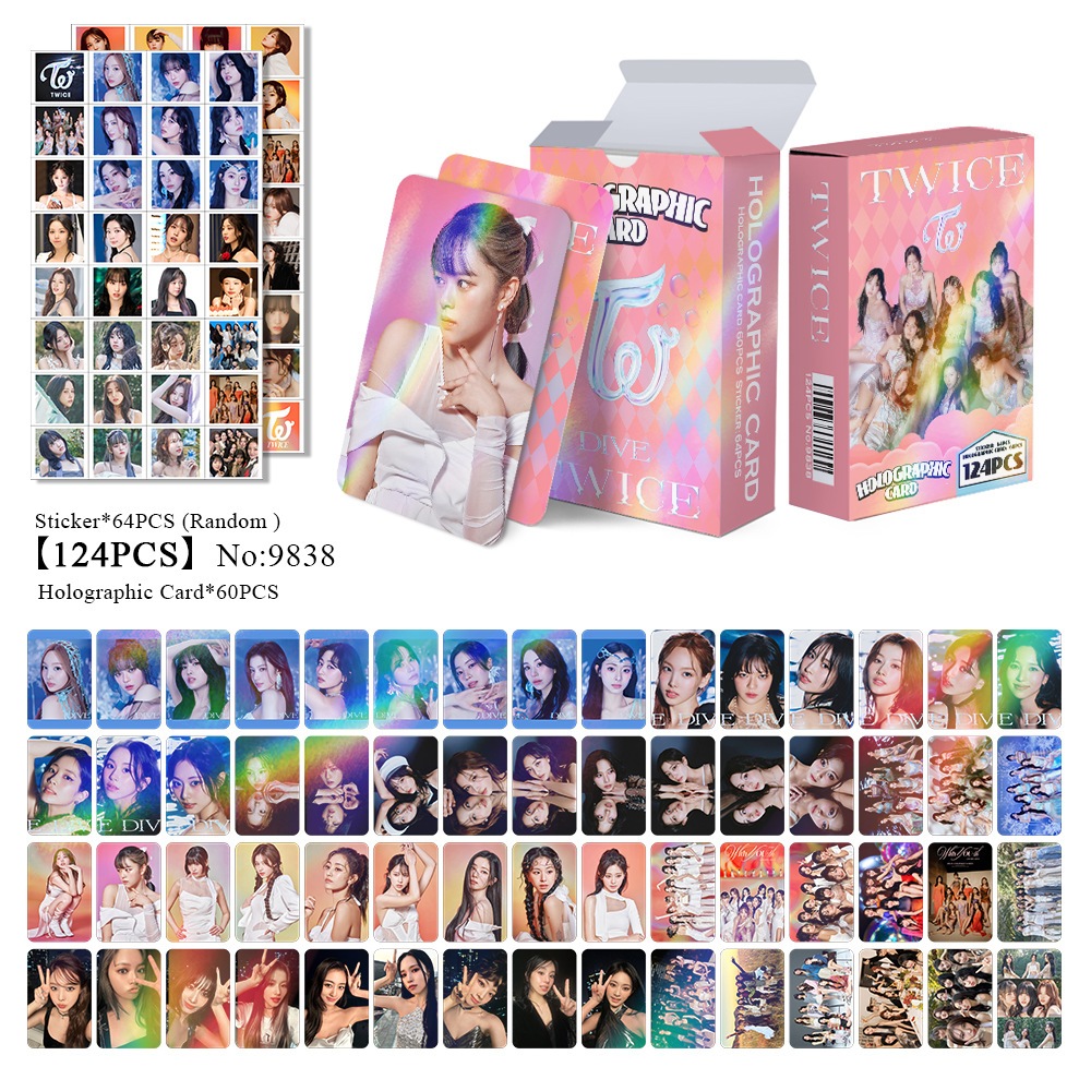 50-119pcs TWICE Photocards Laser Hologram Lomo Cards With You I GOT YOU MISAMO Nayeon Jeongyeon ...