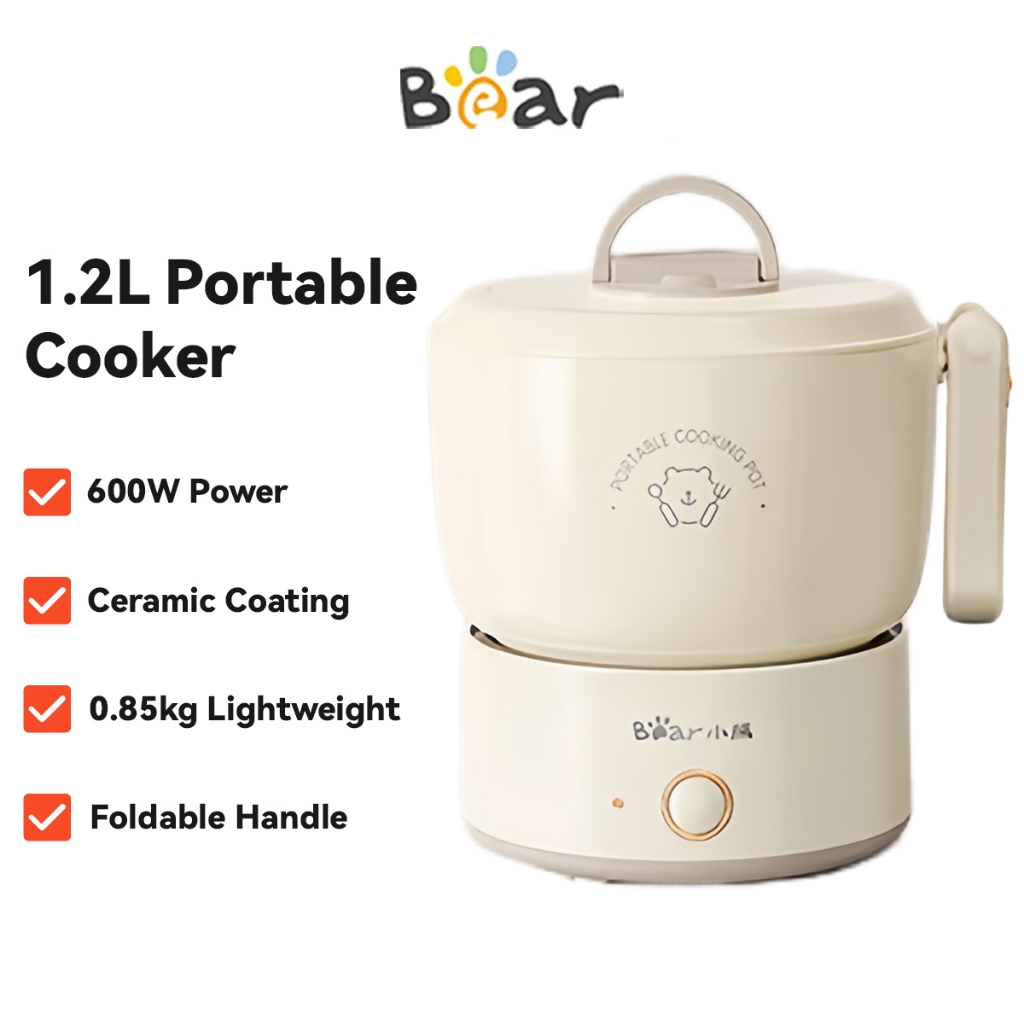 Bear Small Rice Cooker Electric Multifunctional Cooker Portable Non ...