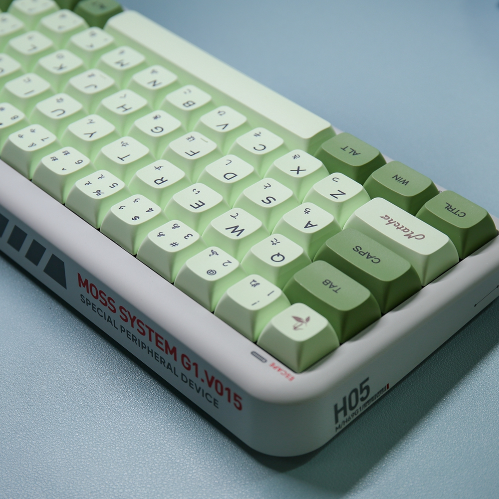 【In Stock】Matcha Japanese Keycap XDA Profile 124 Keys PBT Sublimation ...