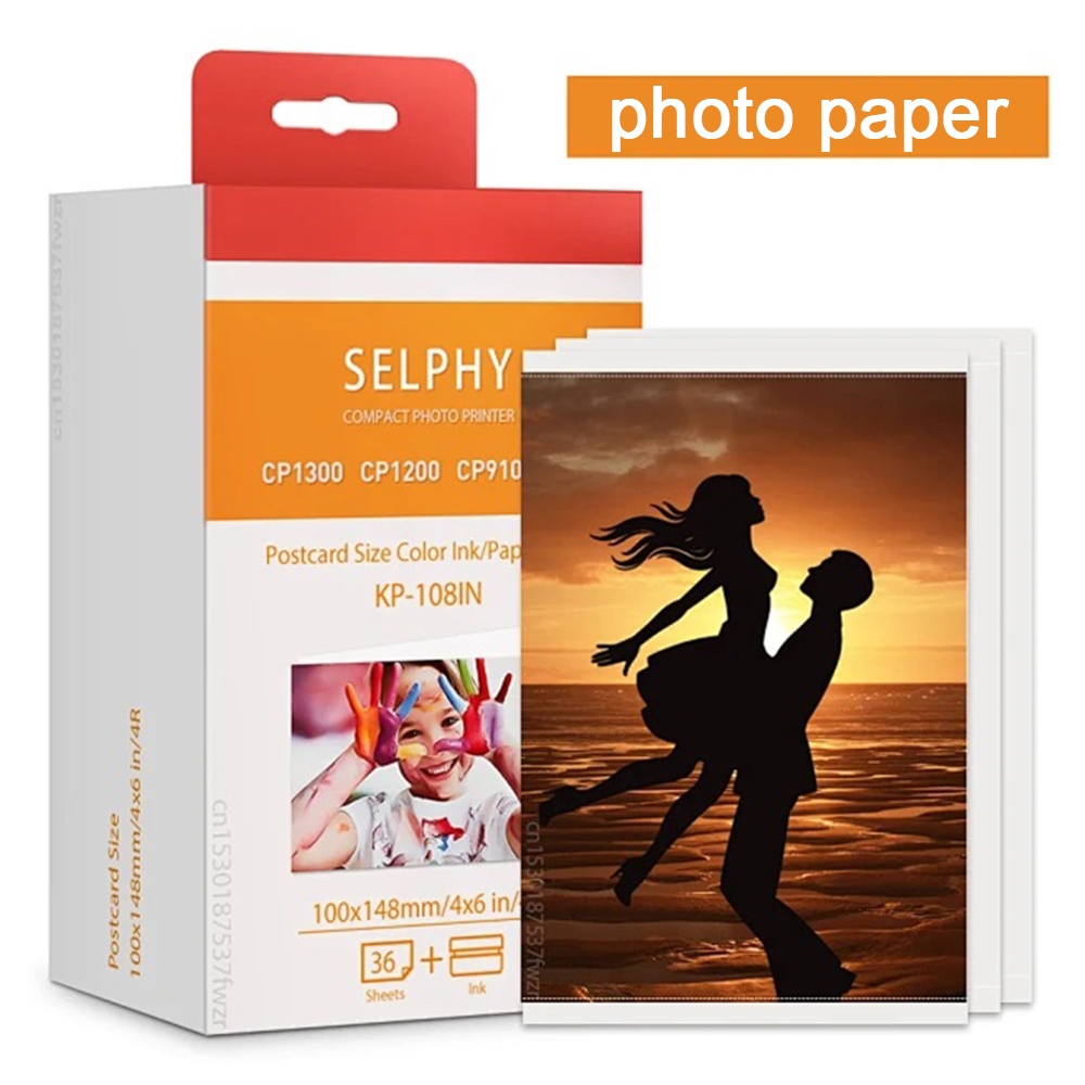 Photo Paper Compatible Canon Selphy CP1300 CP1200 CP1000 CP910 CP900 ...