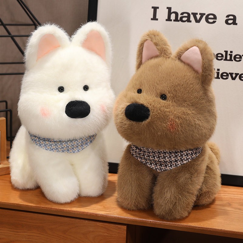 Dog Plushie Doll Plush Toy Huggable Puppy Stuffed Toys Gift for Kids ...