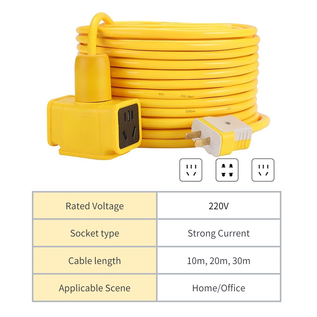 Extension Cord Socket Cable Extension Wire With Swit in Strip | Shopee ...