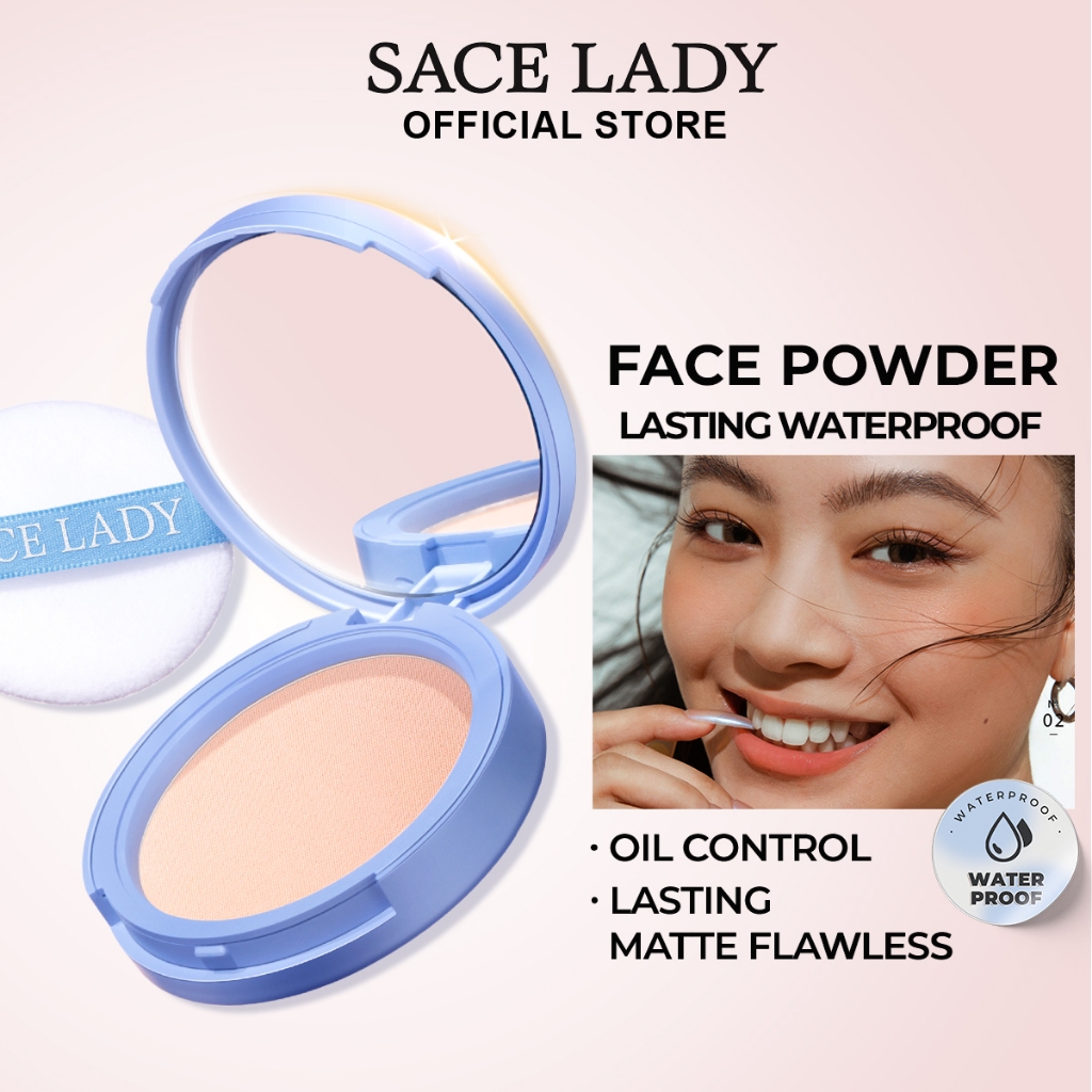 SACE LADY Powder Long Lasting Matte Face Powder Oil-Control Poreless ...