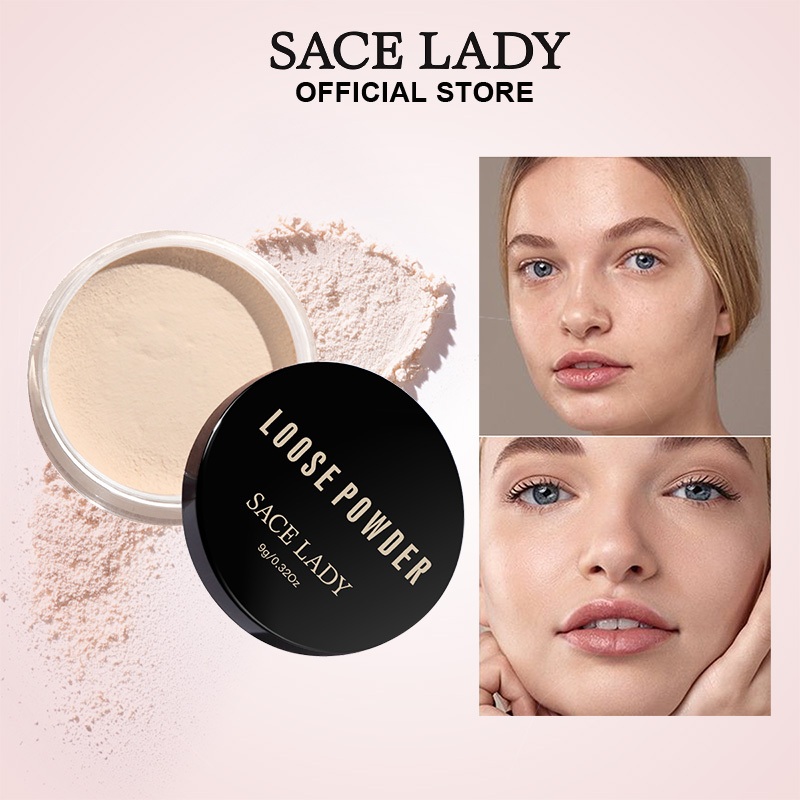 SACE LADY Loose Powder Oil Control Longwear Smoothing Weightless Loose ...