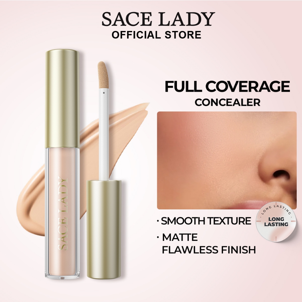 SACE LADY Full Cover Concealer Matte Flawless Finish Smooth Texture ...