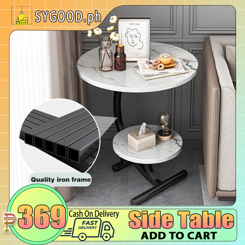 Living Room Bedroom Side Table Solid Wood Coffee Table Simple Bedside ...