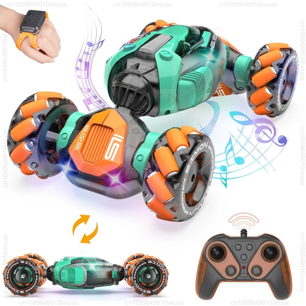 4WD RC Stunt Car 2.4G Radio Remote Control Drift Car 360 Degree ...