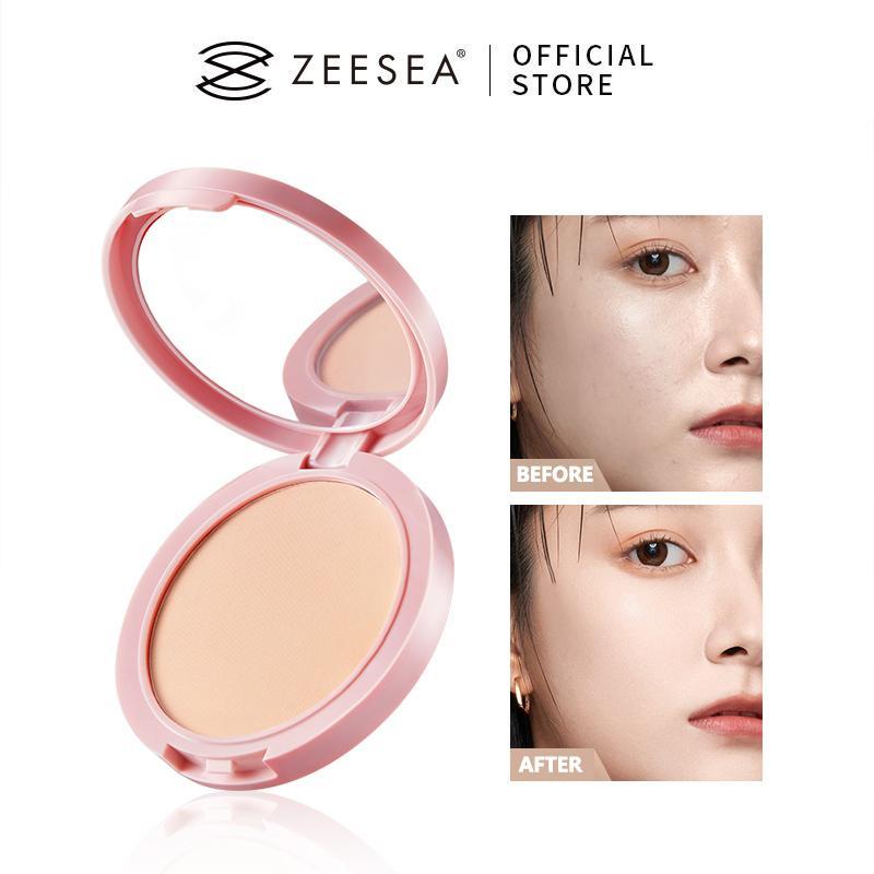 ZEESEA Sunscreen Compact Powder SPF 25 PA++++ Face Powder Oil Control ...