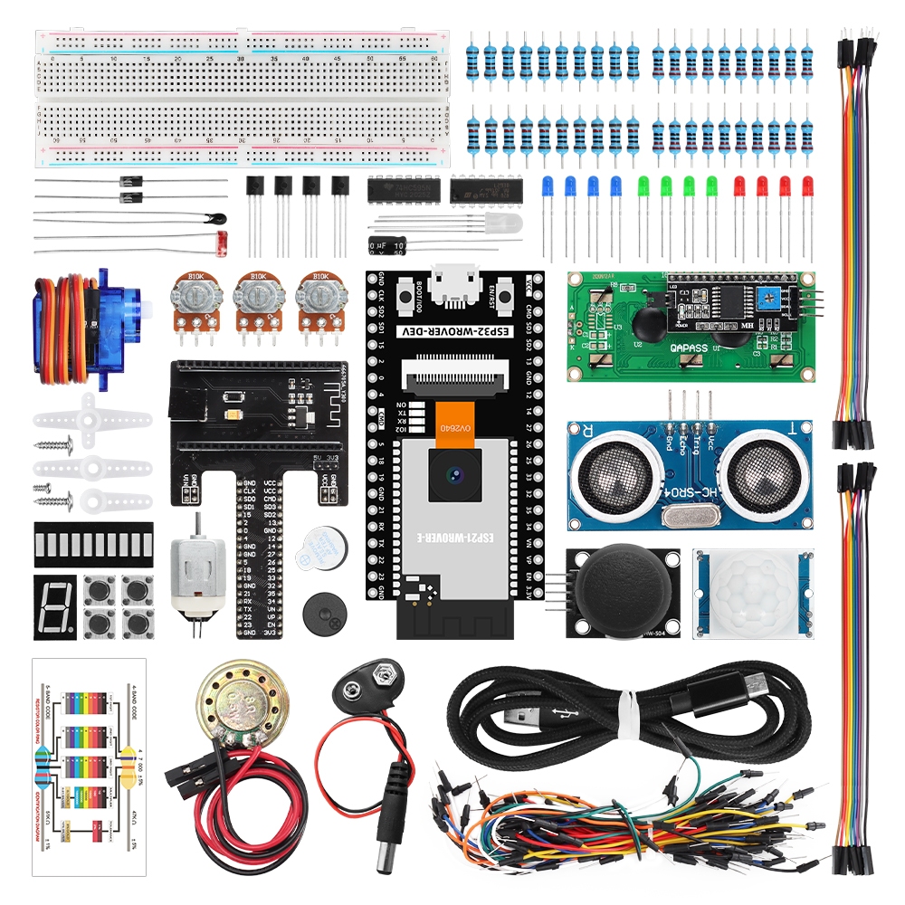 [Ready Stock] TSCINBUNY STEM Creative Starter ESP32 Kits For Arduino C/C++ Programming DIY ...