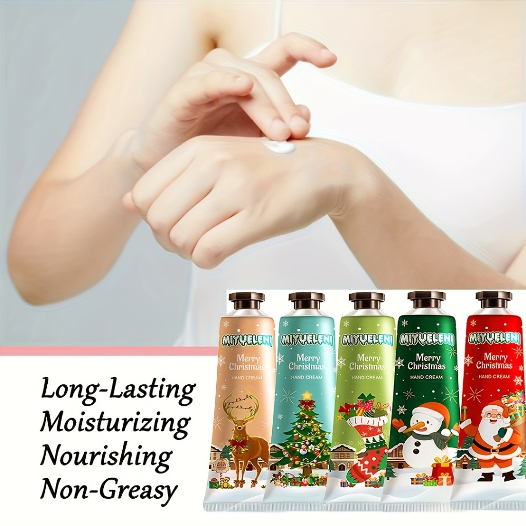 Christmas Hand Cream Gift Set - Deeply Nourishing & Moisturizing Dry ...