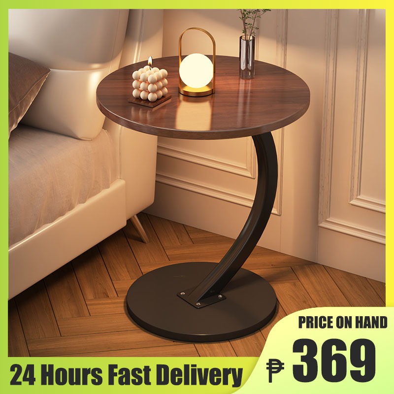 Nordic Coffee Table Double Layer Simpletea Table Corners Small Table ...