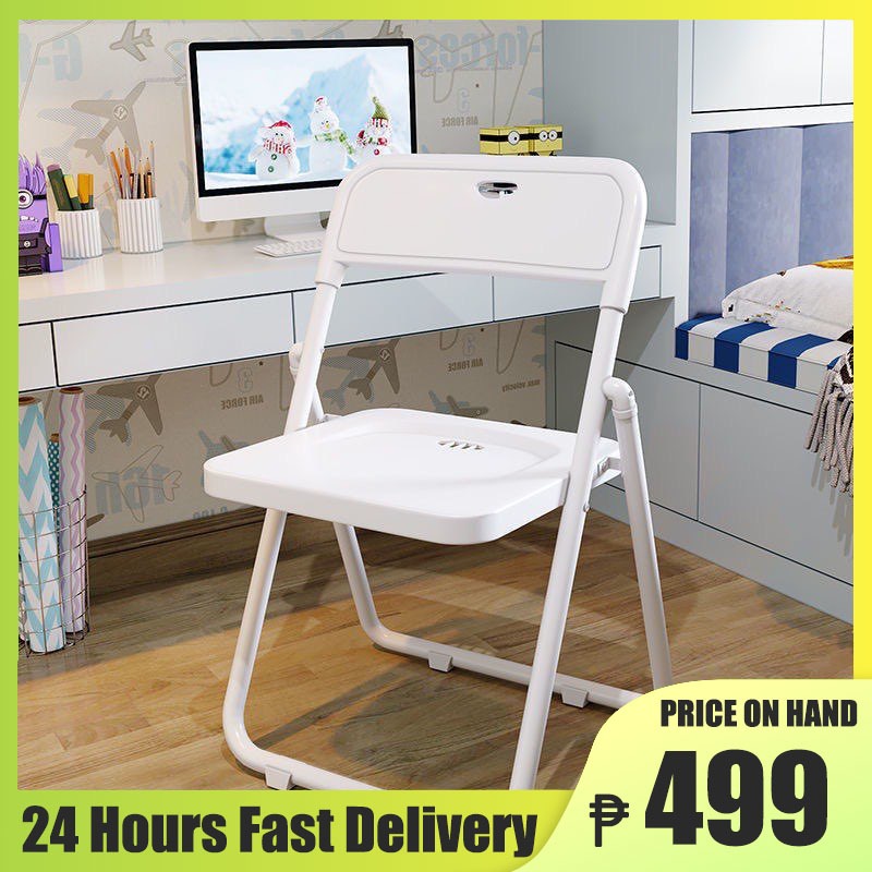 Korea Style Folding Chair Study Office Chair Ergonomic Chair Computer ...