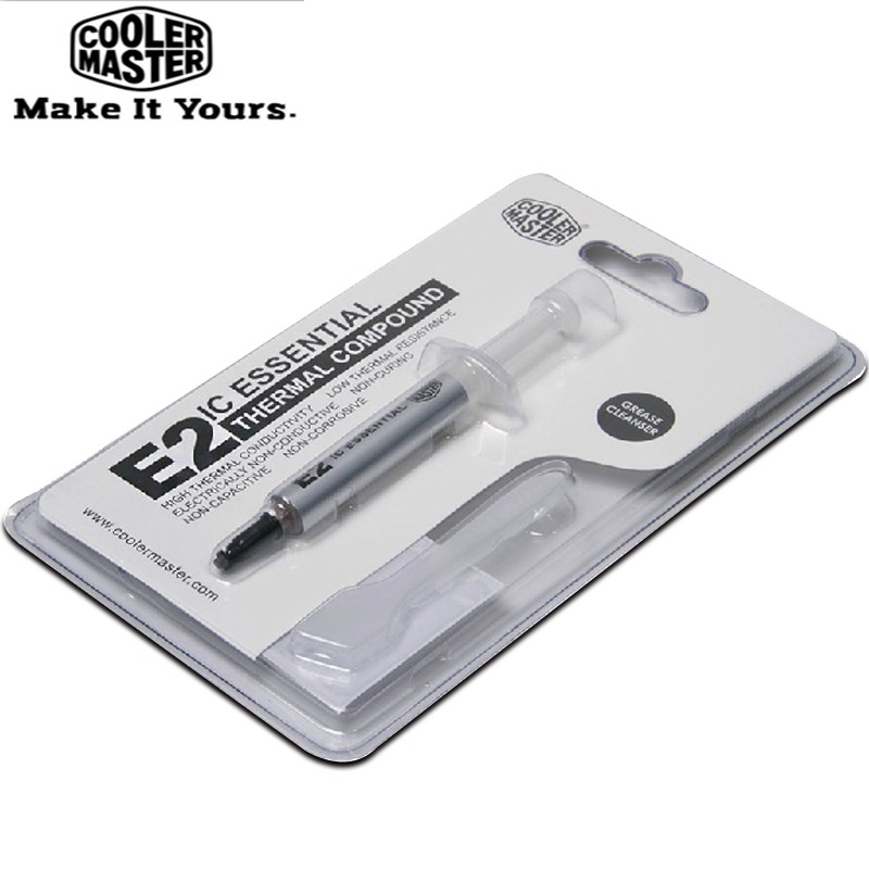 Cooler Master E2 Thermal Grease Paste Compound Silicon For CPU Cooler ...