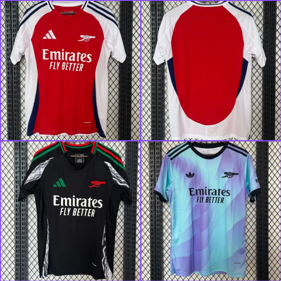 S-4XL NEW 24/25 Arsenal Home & Away 3RD Fans r Issue Kit | Shopee ...