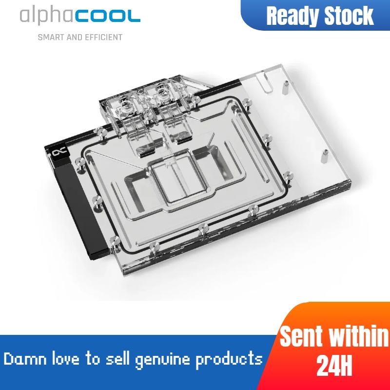 Alphacool Ice GPU Water Block Aurora Acrylic ASUS RTX 4080 Strix with ...