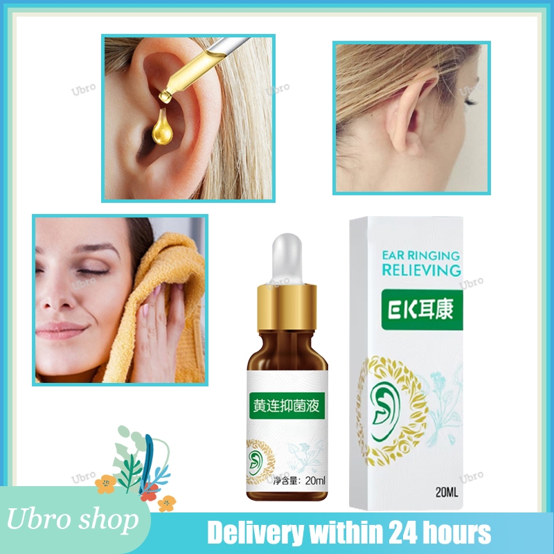 20Ml Earache Liquid Ear Pruritus Tinnitus liquid Ear Drops Treatment ...
