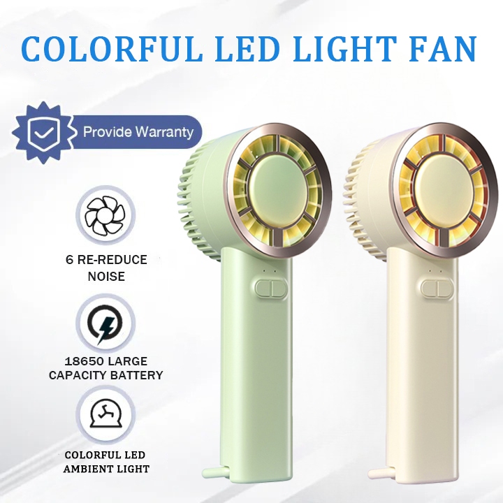 Mini Fan Rechargable USB Charging Fast Air Cooling Turbo Handheld ...