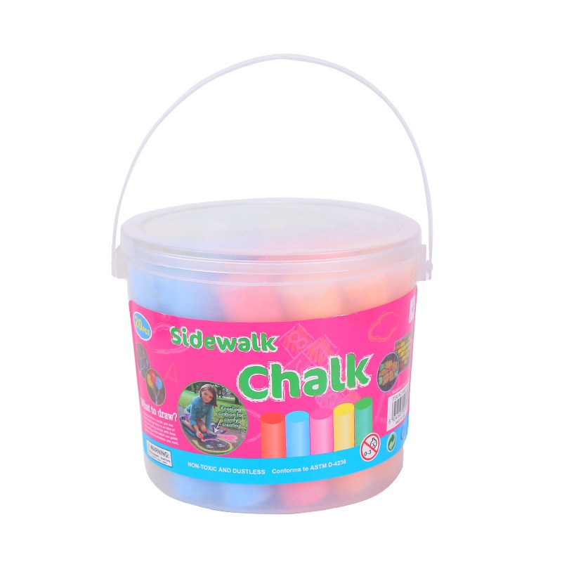 Jumbo Sidewalk washable chalk w tub / montessori / fine motor ...