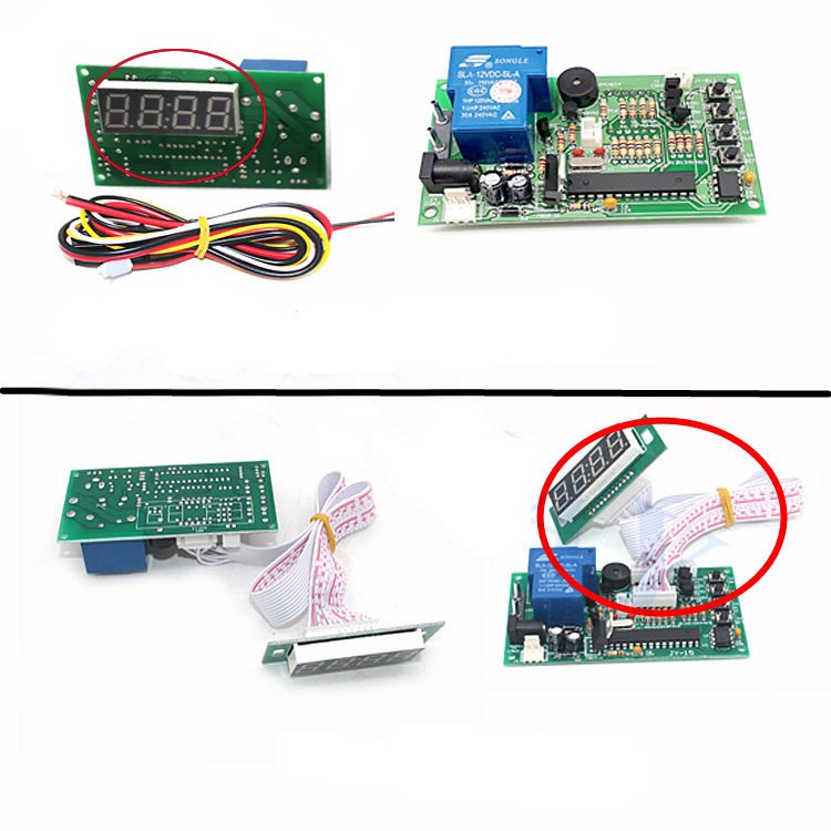 15b Time Control Pcb Timer Board For Coin Operated Machine Massage